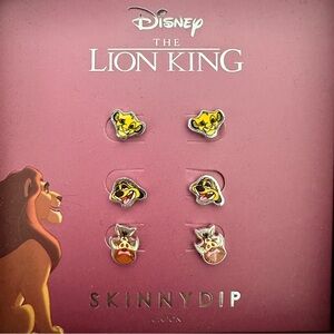Disney | Jewelry | Disney X Skinnydip Lion King Jewelry Set Earrings ...